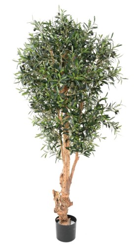 350 cm green artificial olive tree